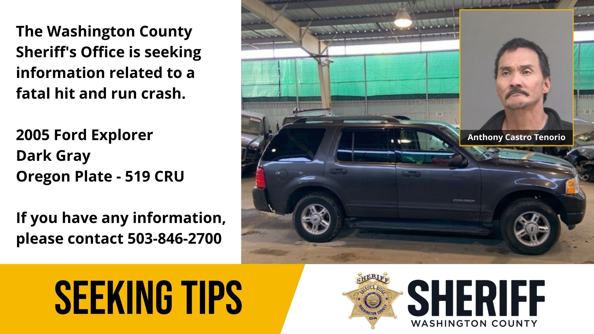 Washington Co. Sheriff's Office News via Flashalert.net